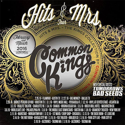 Common Kings hit the road with Tomorrow's Bad Seeds - Top Shelf Music