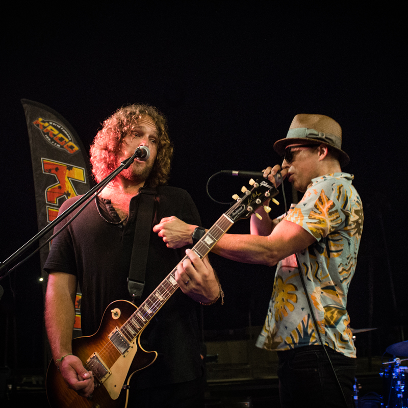 Bret Bollinger breaks stage at KROQ's Huntington Beach concert series ...