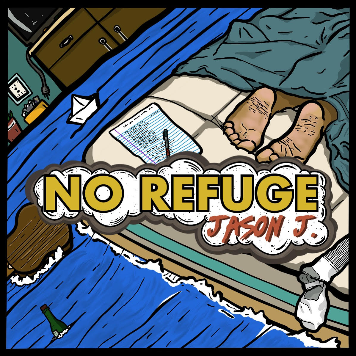 Jason J. rocks the reggae genre with 'No Refuge' EP - Top Shelf Music
