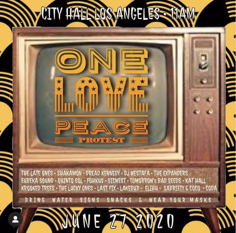 LA's upcoming One Love Peace Protest combines Reggae & BLM - Top Shelf ...