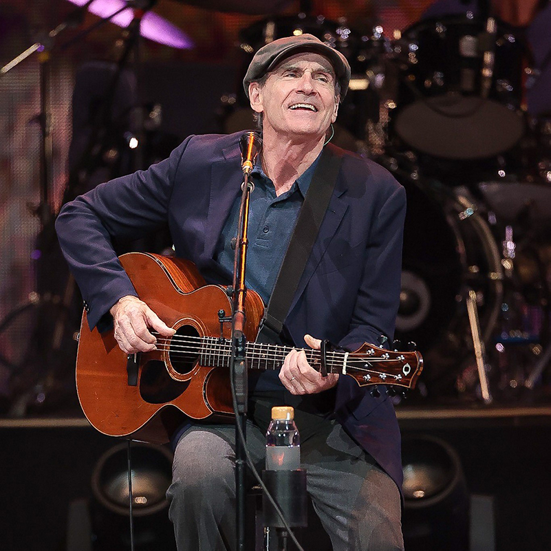 An evening with James Taylor in Anaheim - Top Shelf Music