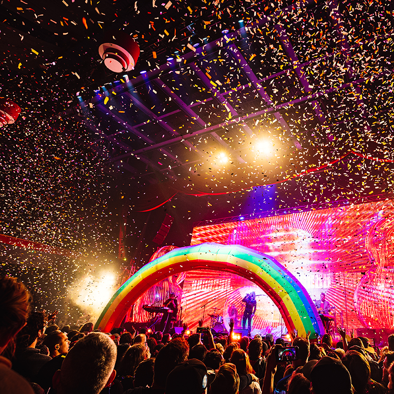 Dancing in confetti with The Flaming Lips in St. Louis - Top Shelf Music