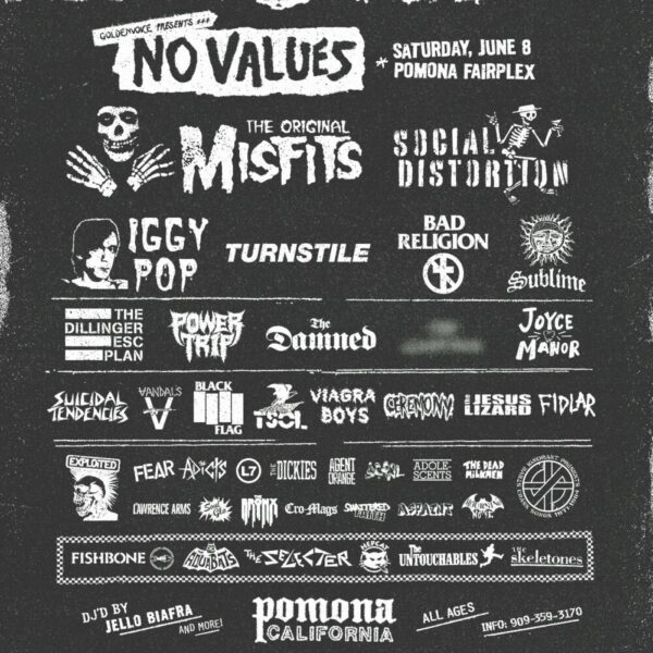 Goldenvoice unleashes festival anarchy with loaded No Values lineup ...