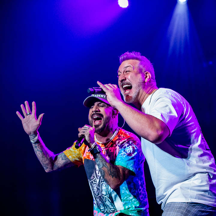 *NSYNC's Joey Fatone teams with Backstreet Boy AJ McLean in Temecula ...